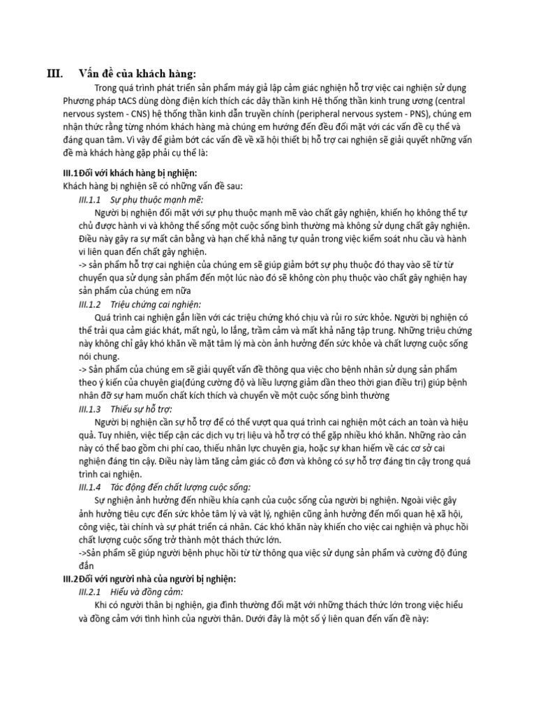 3 - Vấn đề của khách hàng | PDF