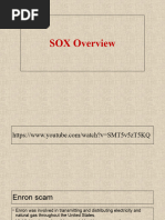 SOX Template | PDF | Sarbanes–Oxley Act | Internal Control