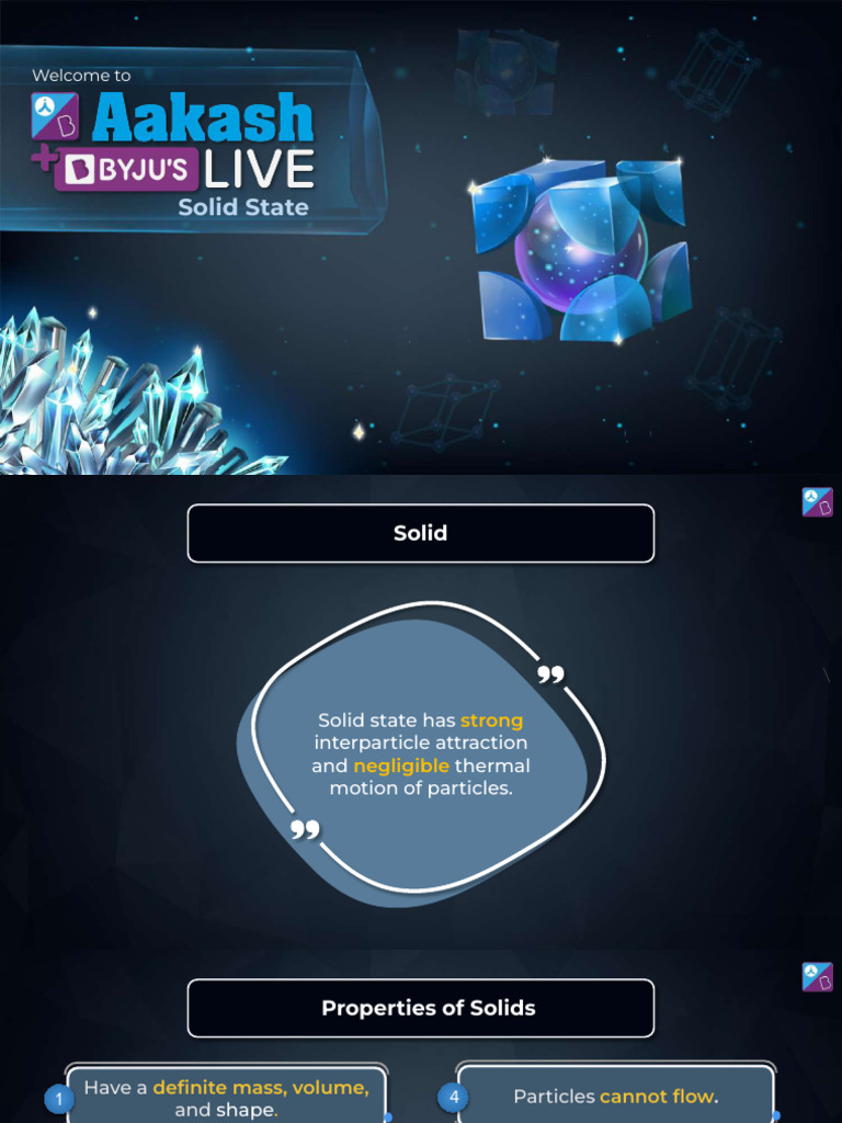 Notes Solid State Pdf