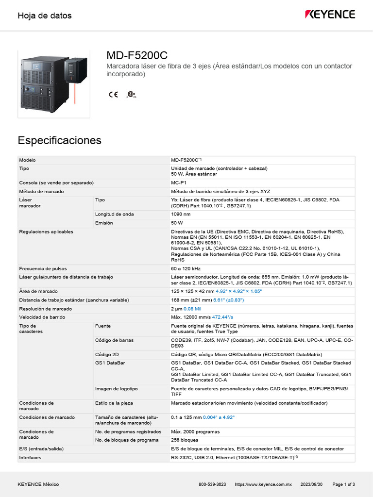 MD-F5200C Datasheet | PDF