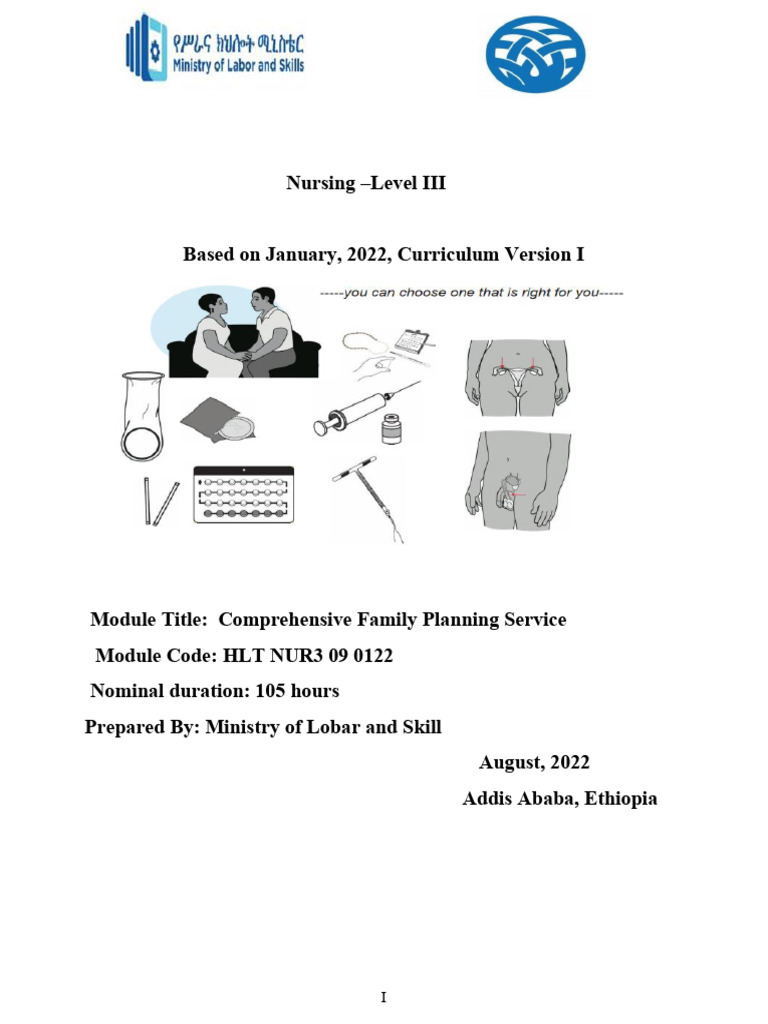 Comprehensive Family Planning Service | PDF