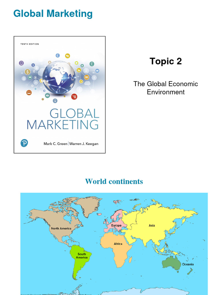 Topic 2 & 3 The Global Economic and Trade Environment (Updated) | PDF ...