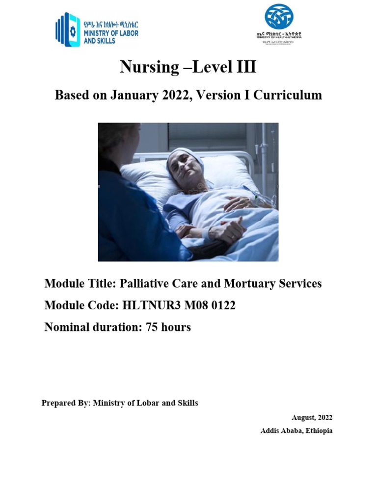 Palliative Care and Mortuary Services | PDF