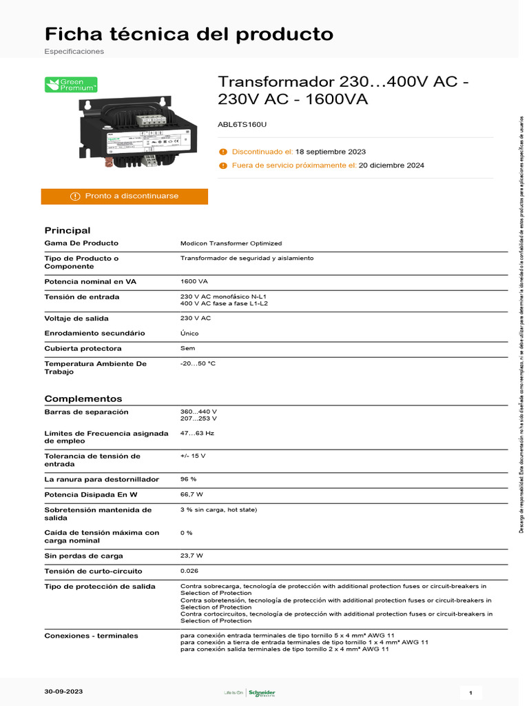 Modicon Abt7 Abl6 Abl6ts160u | PDF
