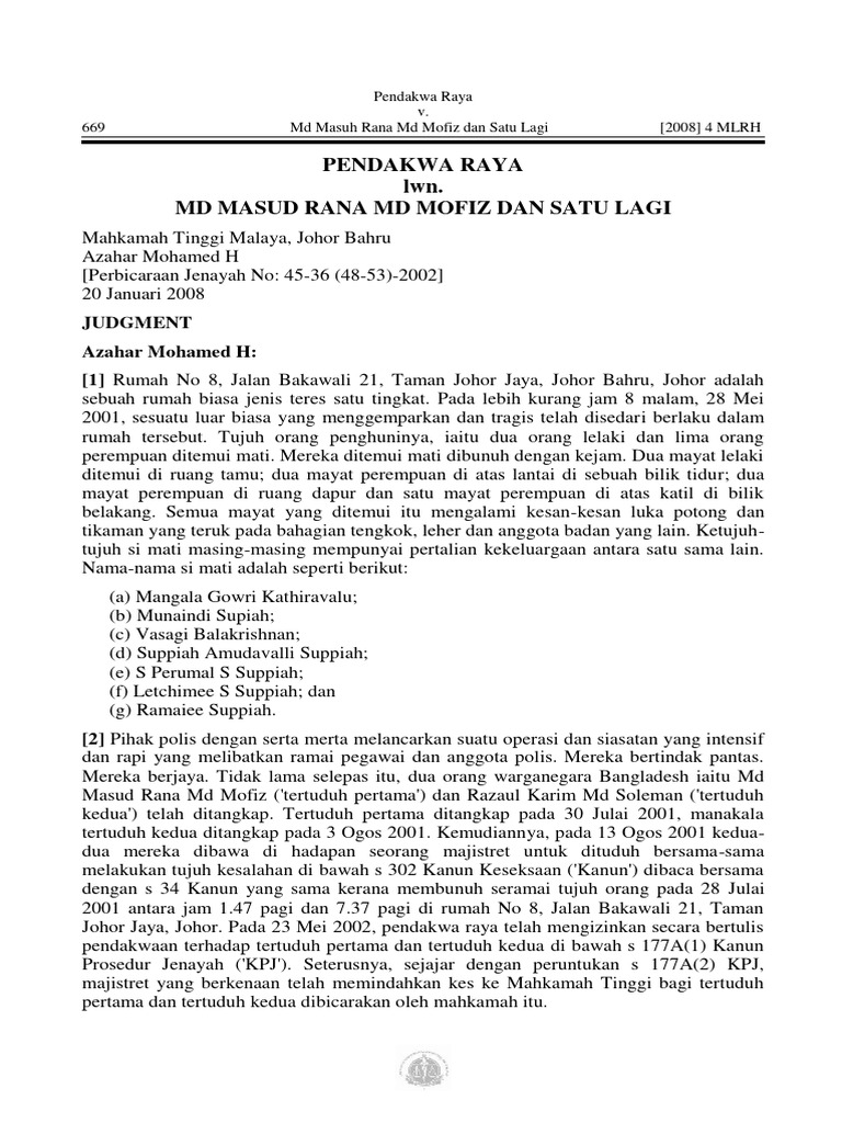 MD Masud Rana MD Mofiz Dan Satu Lagi | PDF