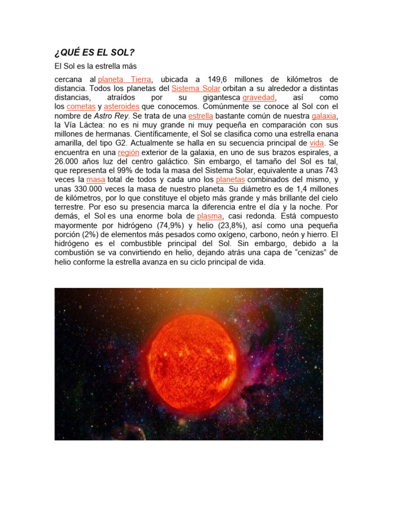 El Sol | PDF