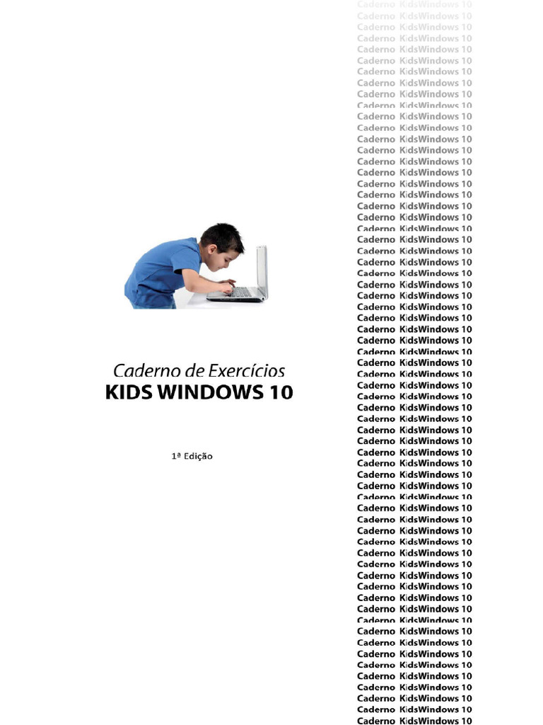 Kids Ms Windows 10 v1 Mod1 Caderno A4 | PDF