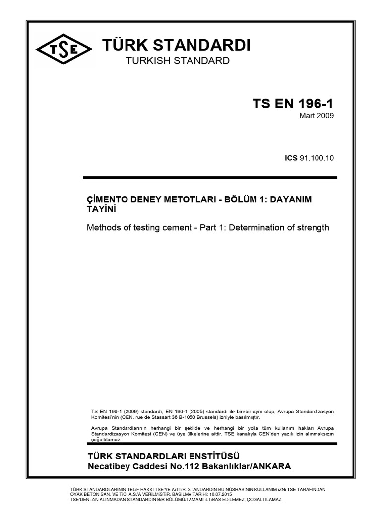 TS en 196 1 | PDF