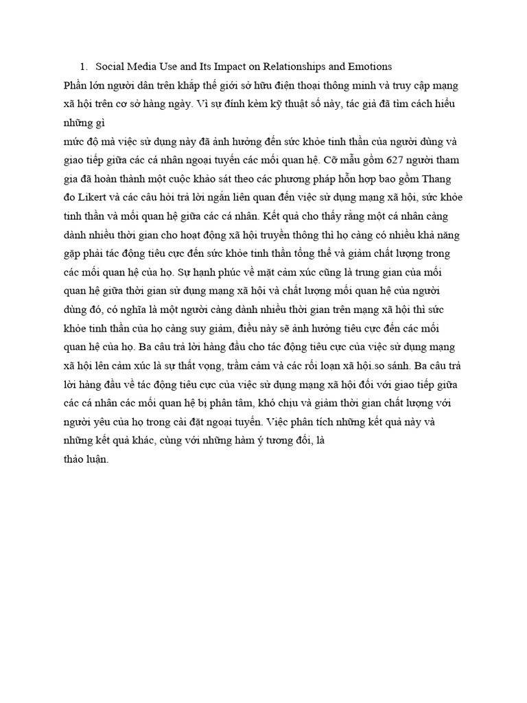 Mô Hình Nghiên C U 1 | PDF