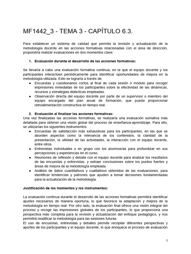 23 - MF1442 - 3 - Unidad 3 - Cap 6.3. - Actividad Individual Supervisada Por Tutor Asociada Al ...