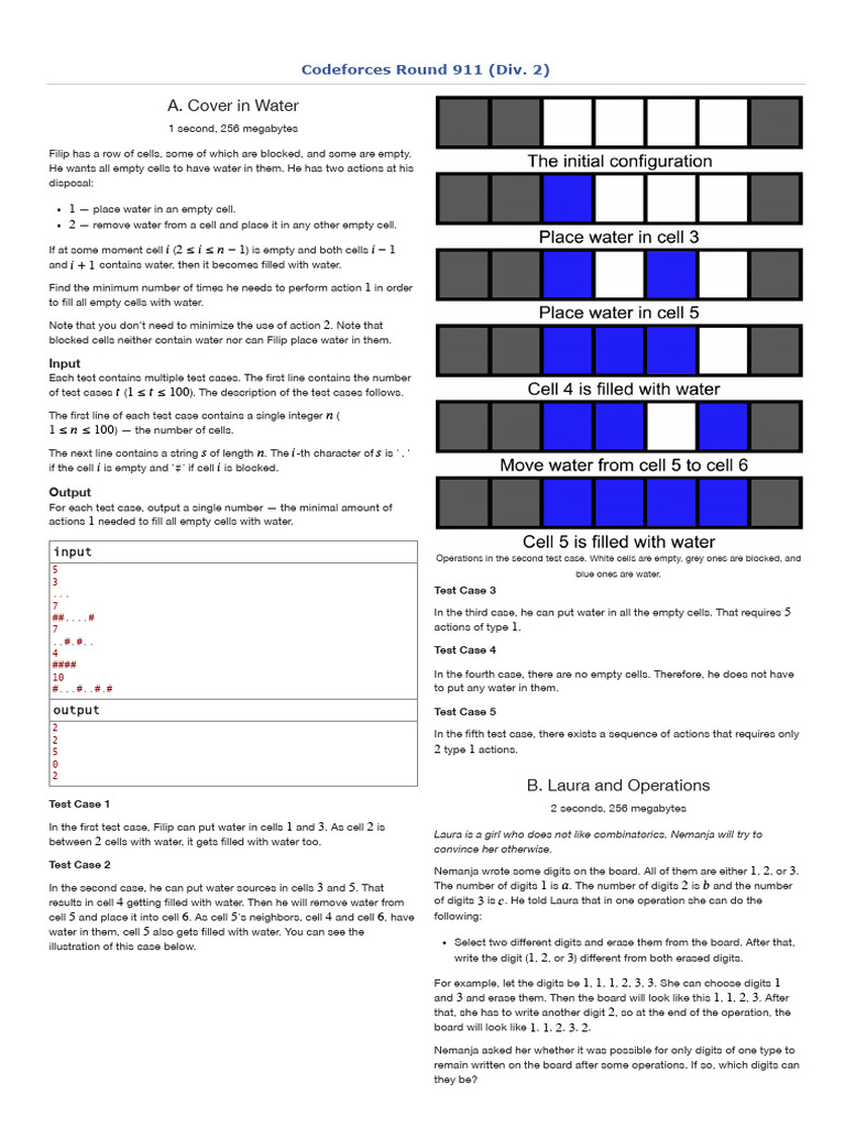 Problems - Codeforces 1900 | PDF