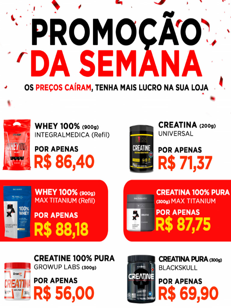 Promoção Somente Essa Semana - Distribuidora Mundo Maromba | PDF Promoção Somente Essa Semana - Distribuidora Mundo Maromba | PDF