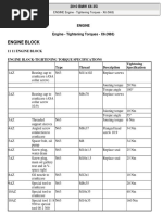 Tightening Torques: Dv4C, Dv6C, Dv6Dted, Dv6Eted, Dv6Uc, Dv6 Ue6 Engines | PDF | Fuel Injection ...