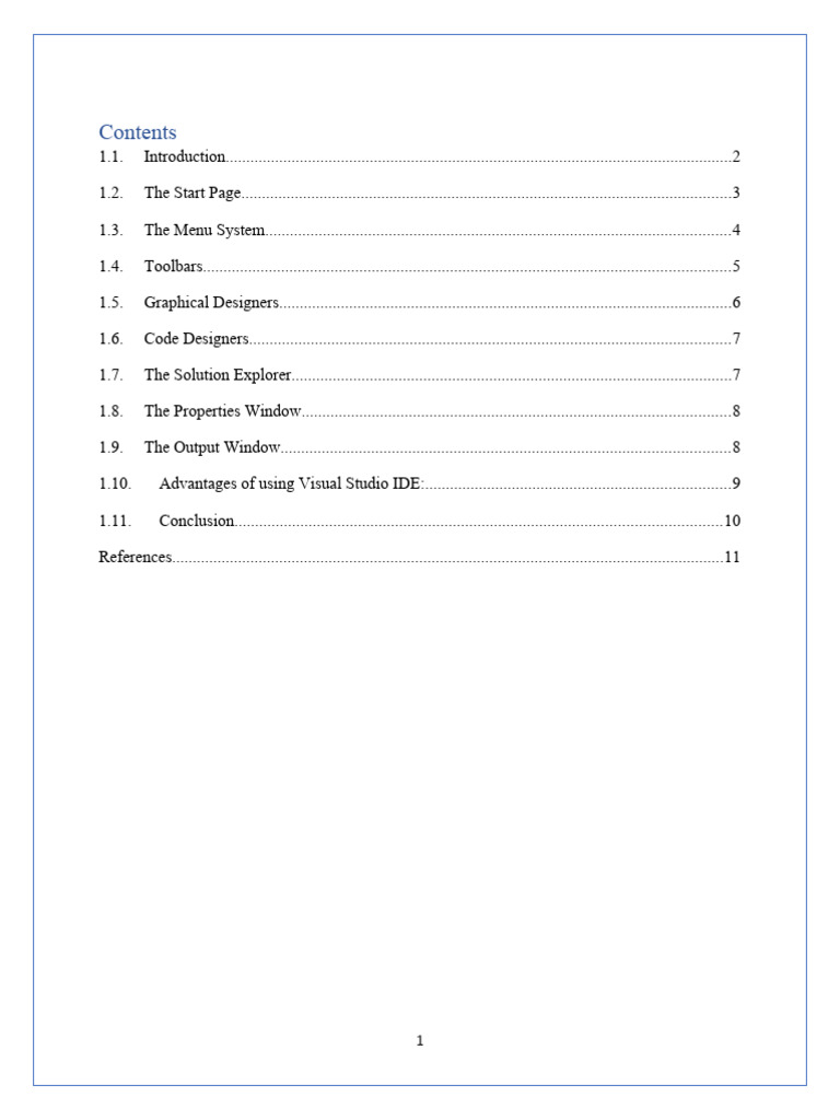 Visual Studio IDE | PDF | Integrated Development Environment | Microsoft Windows