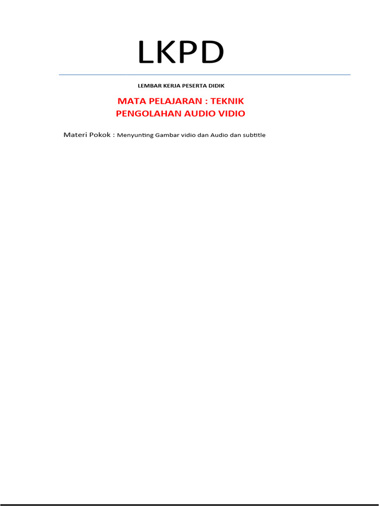 LKPD DGP-KD 4.5 | PDF