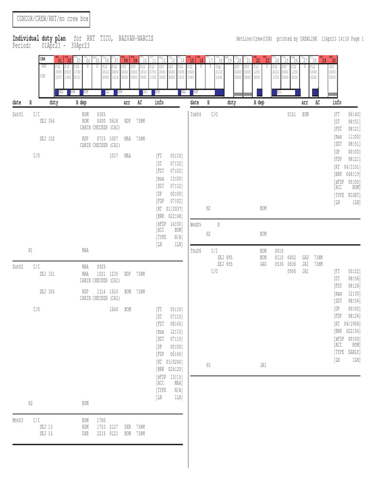 RNT-netlineclsv 15029 Idp | PDF | Aviation