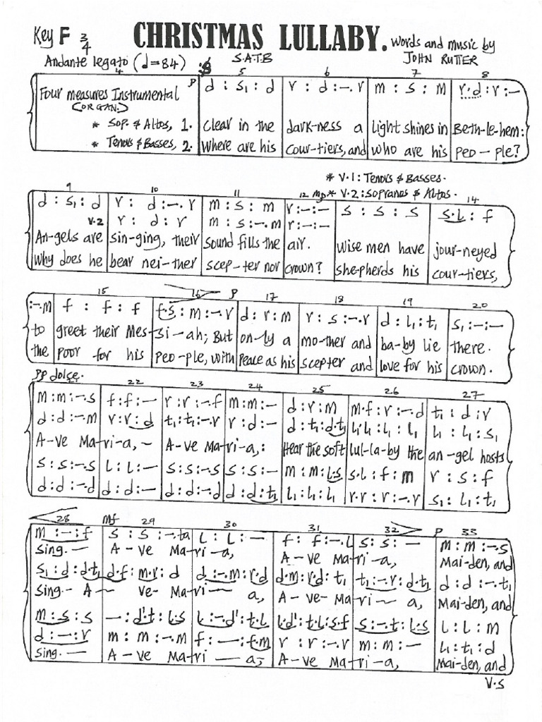 Christmas Lullaby | PDF