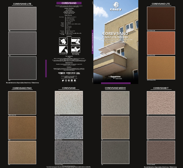 Folleto Corevsand | PDF