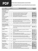 COREQ Checklist | PDF | Focus Group | Qualitative Research
