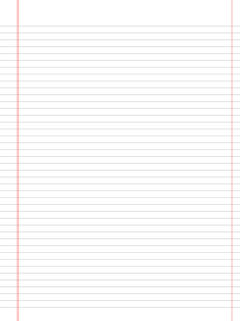 Ruled With Margins (A4) | PDF