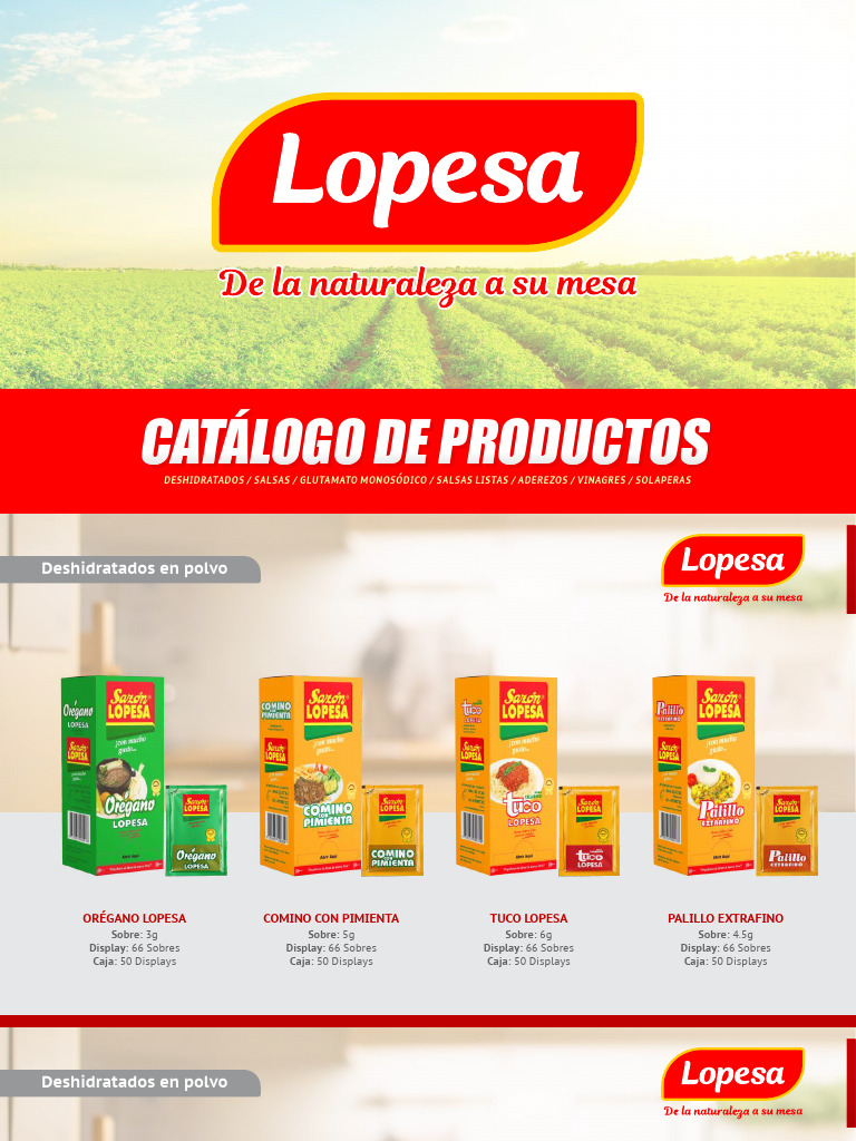 Catálogo Lopesa | PDF
