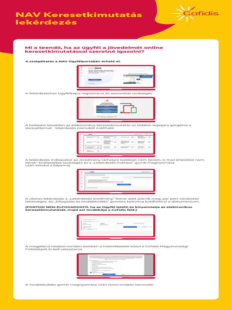 Nav Keresetkimutatas Lekerdezes | PDF