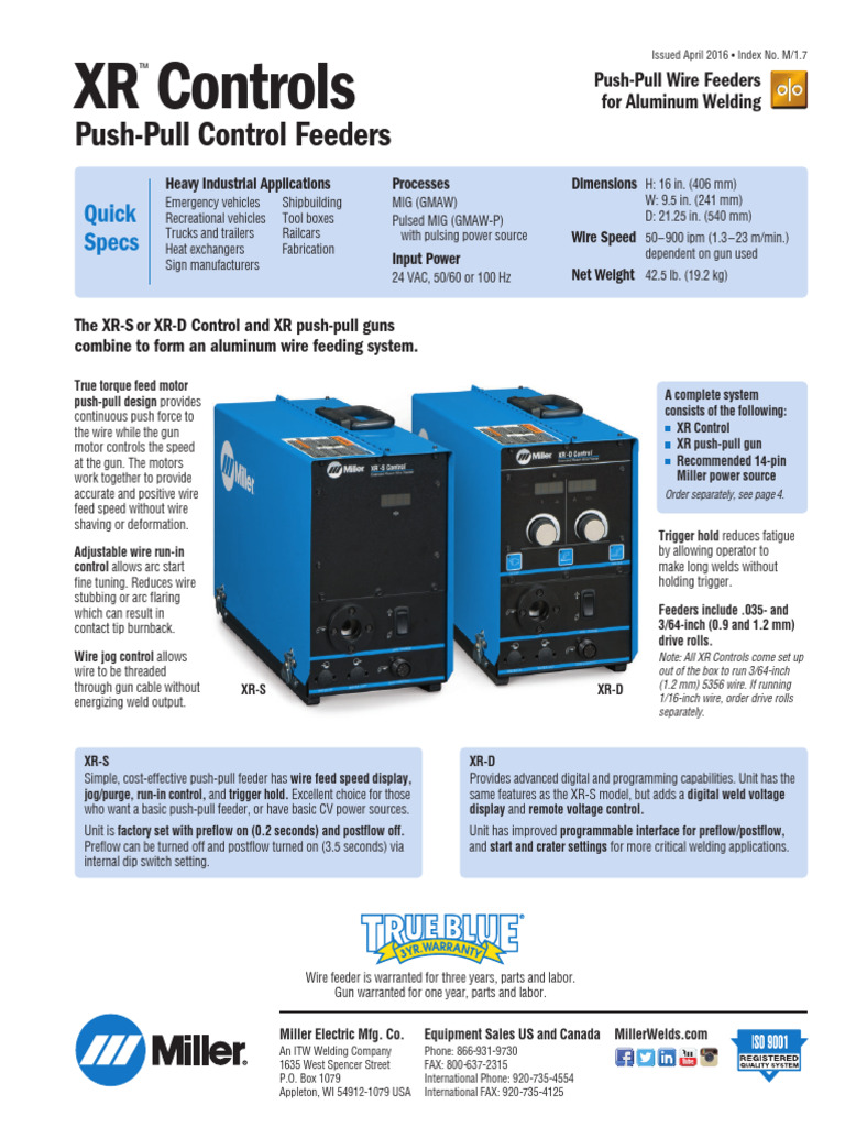 XR Controls: Push-Pull Control Feeders | PDF