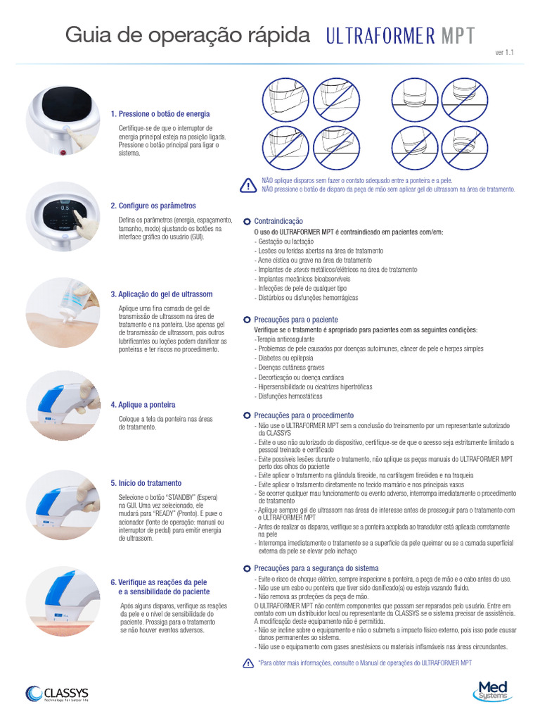 Guia Rapido Ultraformer MPT | PDF | Especialidades médicas