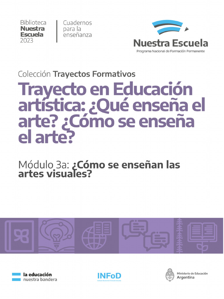 TEA Modulo3a Curso 3a. ¿Cómo Se Enseñan Las Artes Visuales? | PDF ...