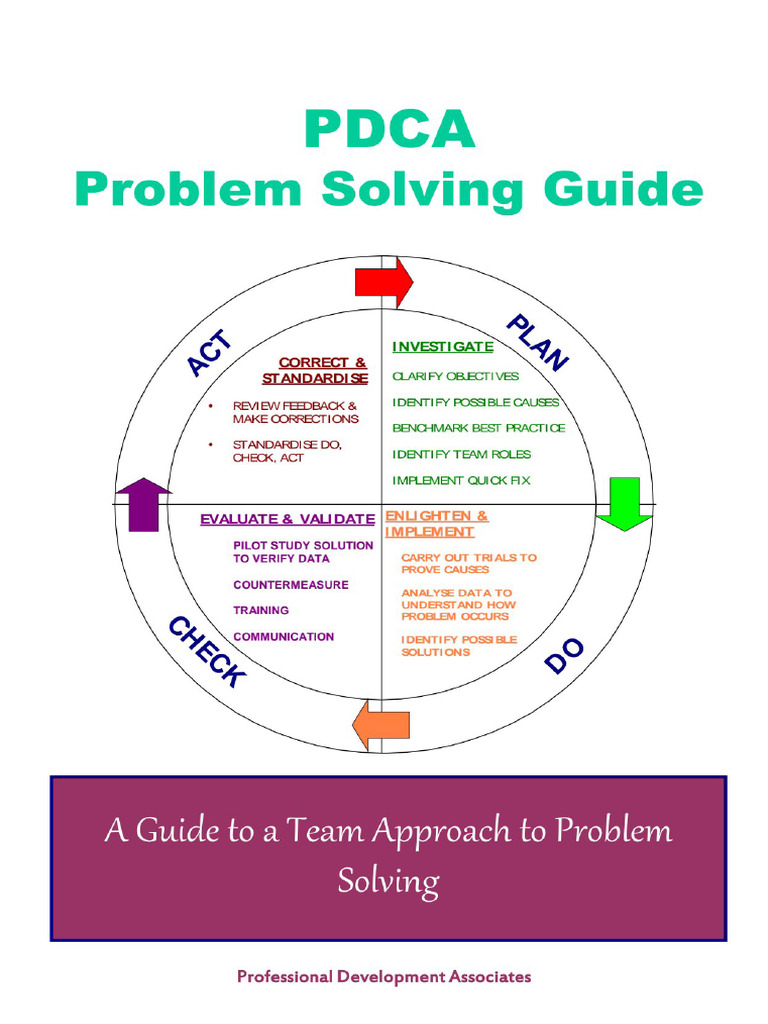 PDCA Problem Solving Guide PDF | PDF