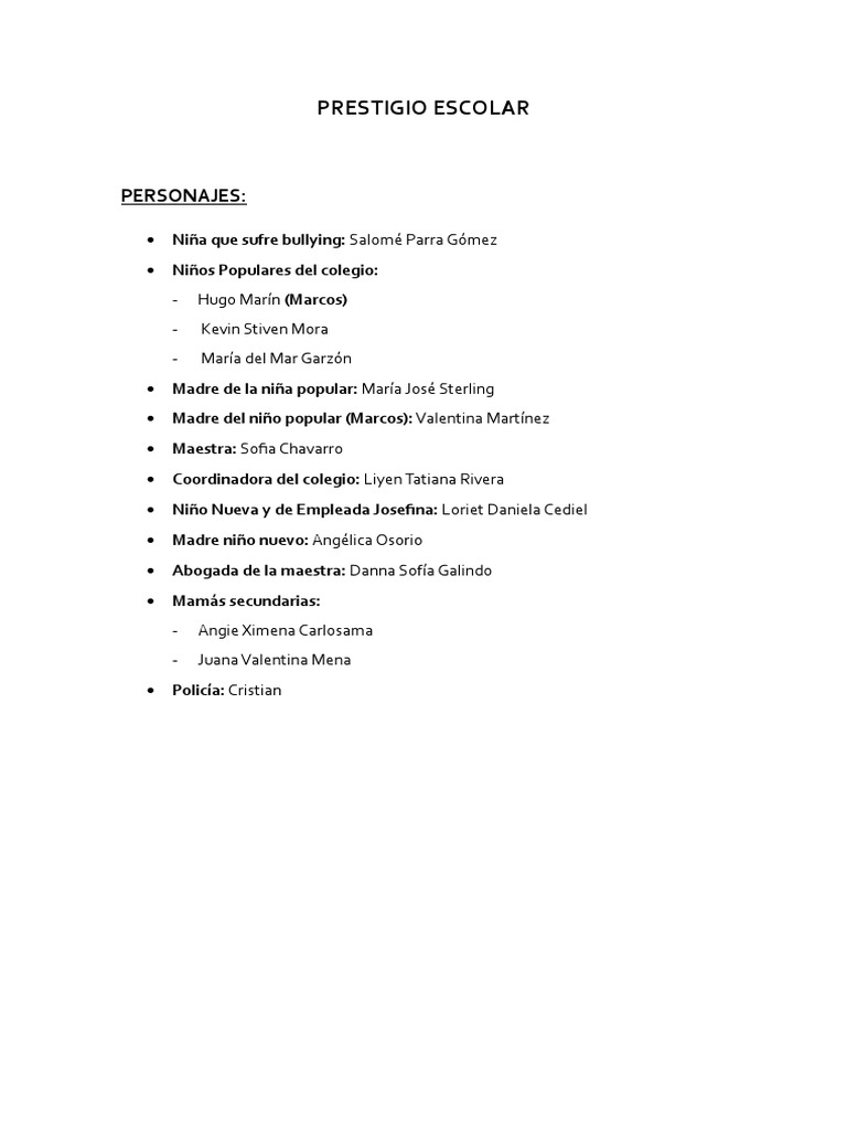 Prestigio Escolar - Grado Decimo | PDF