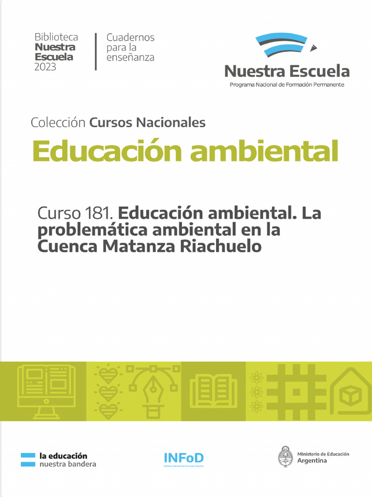 curso_181 Educación ambiental. La problemática ambiental en la Cuenca Matanza Riachuelo | PDF ...