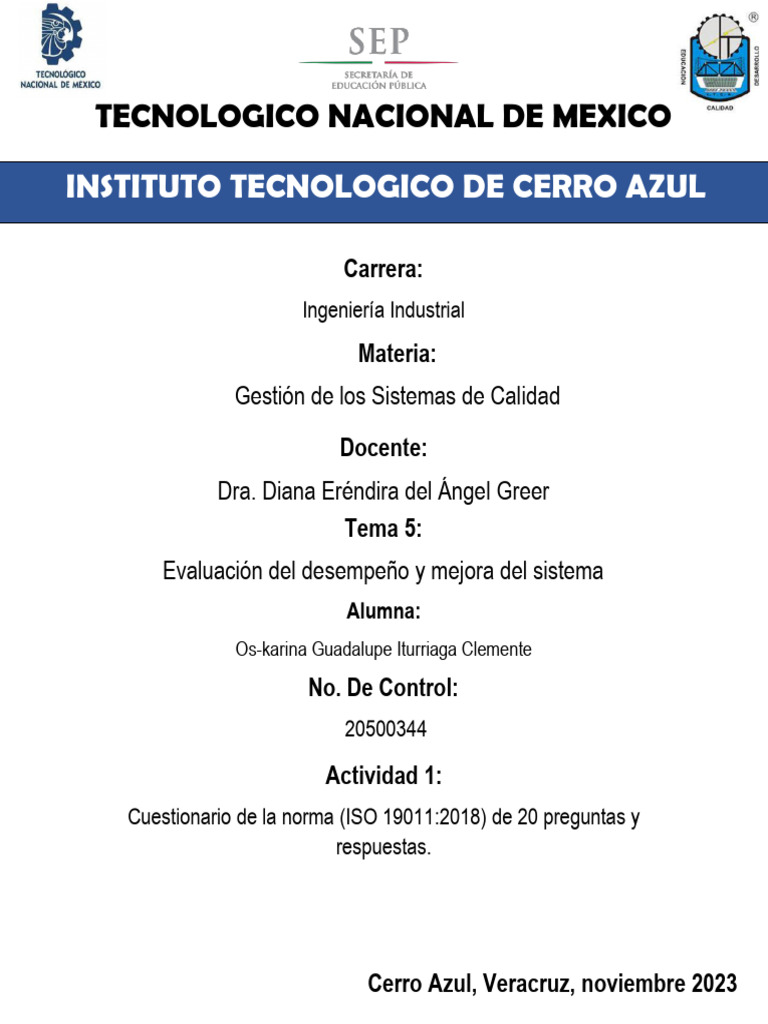 ACT 1 T5 IturriagaClementeOskarinaGpe | PDF