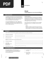 Engels Invulformulier Loonheffingen Verklaring Ingevuld | PDF