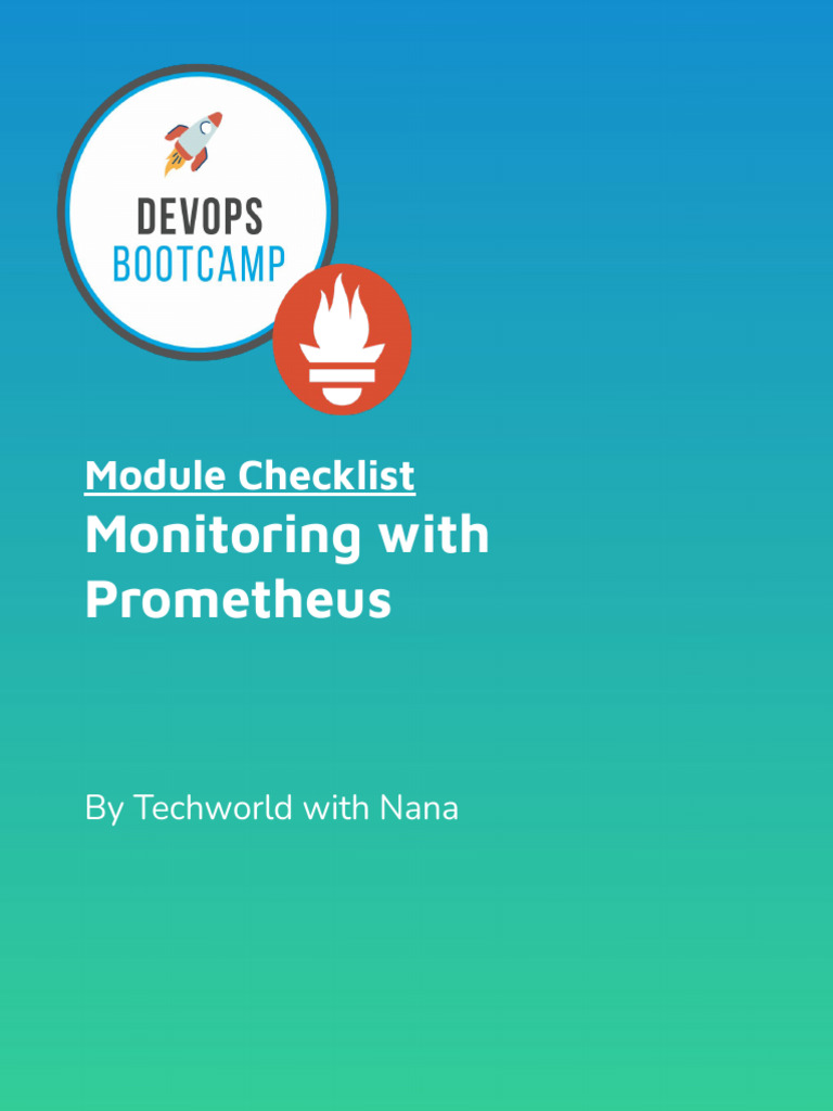 16 - Prometheus Checklist | PDF | Information Science | Software Engineering