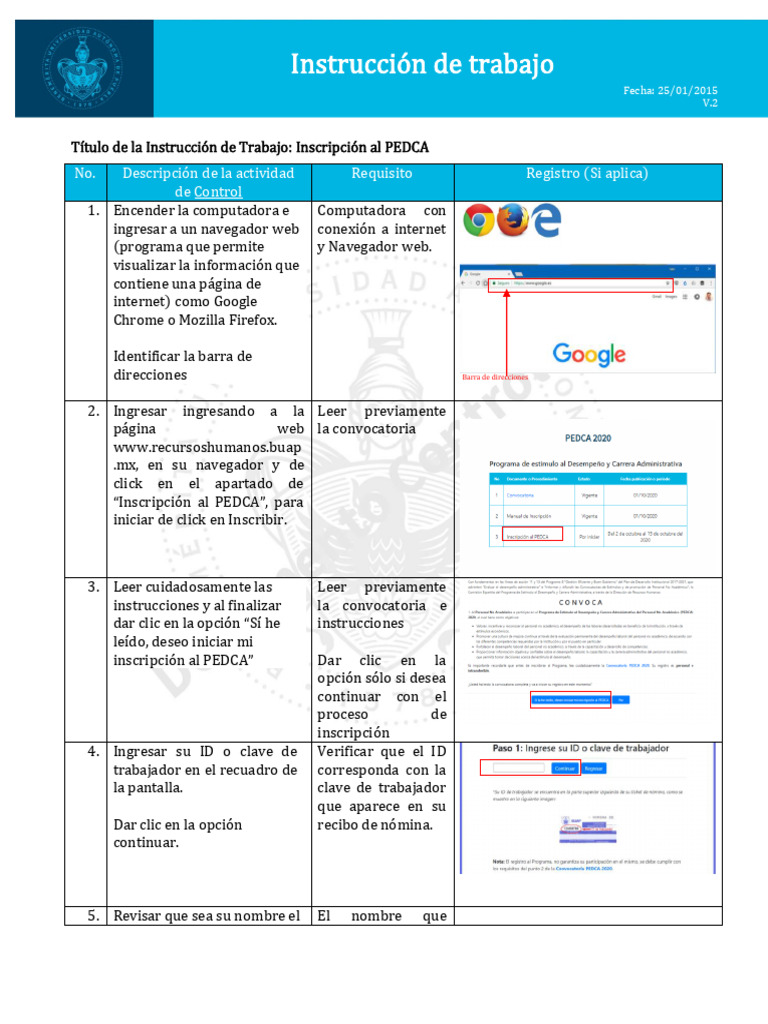 Formato Instrcciones de Trabajo | PDF | Ciencias de la Computación ...