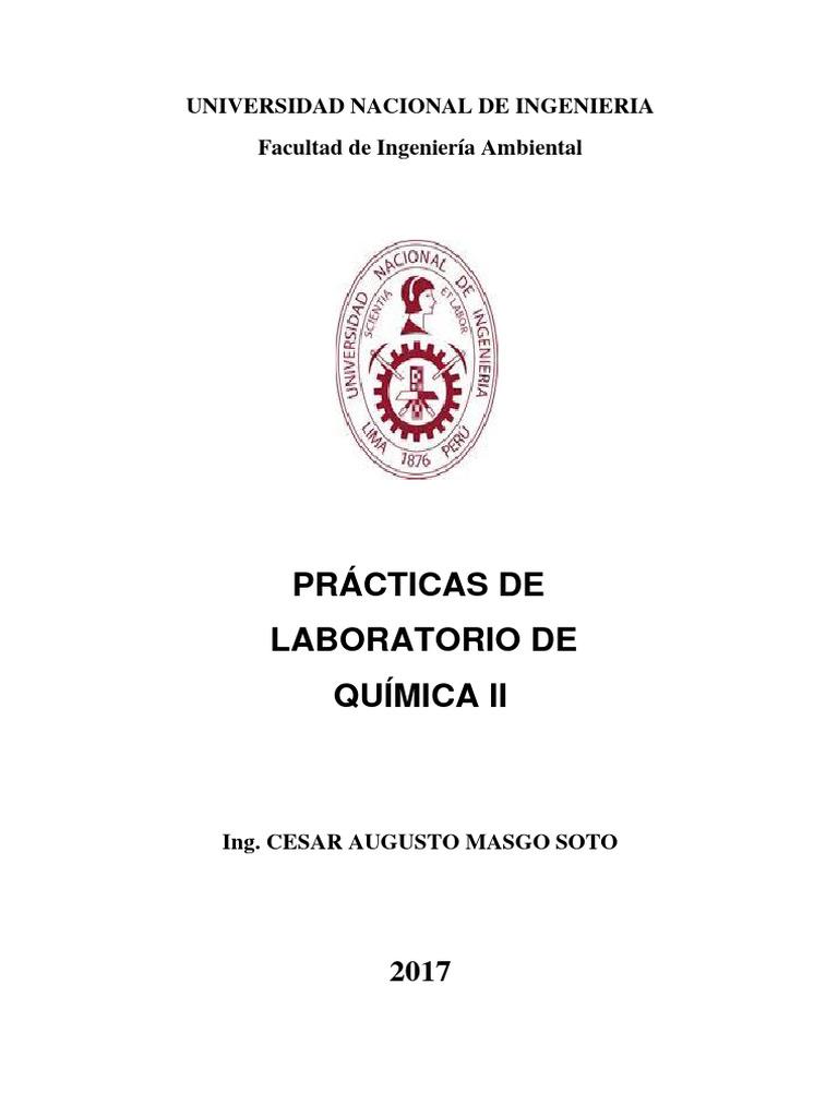 Guia Lab. QU-II | PDF