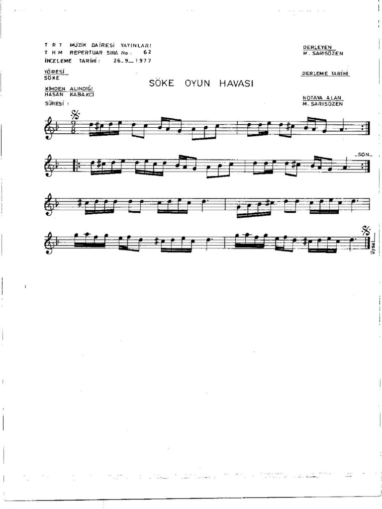 Soke Oyun Havasi | PDF