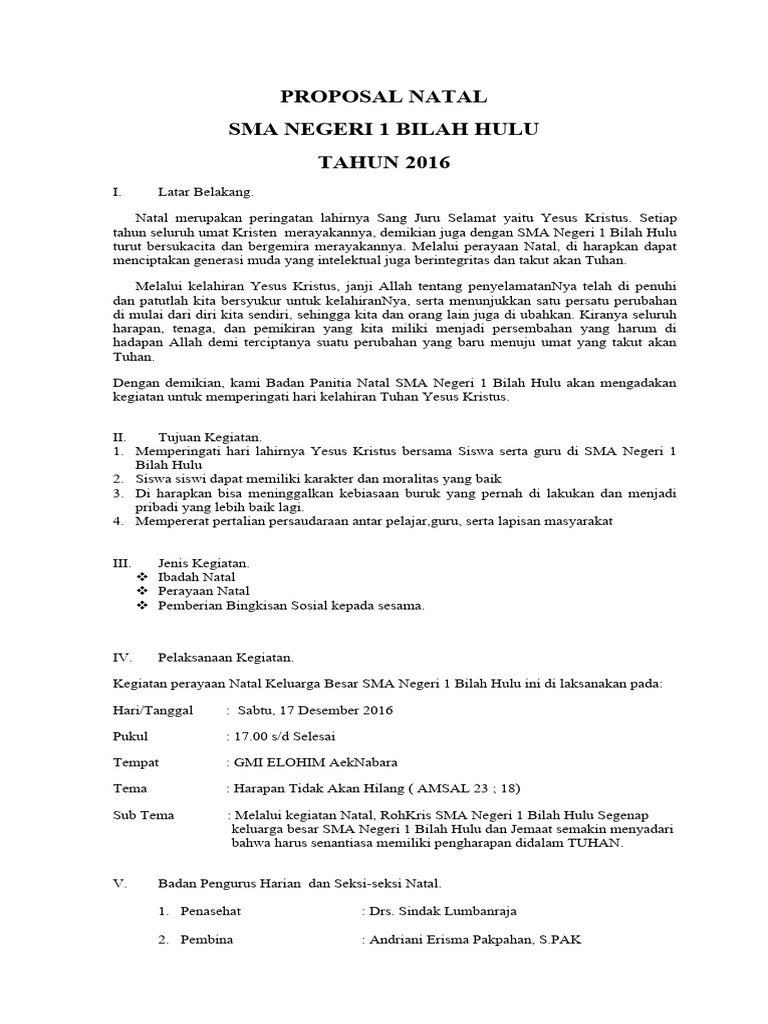 Proposal Natal | PDF