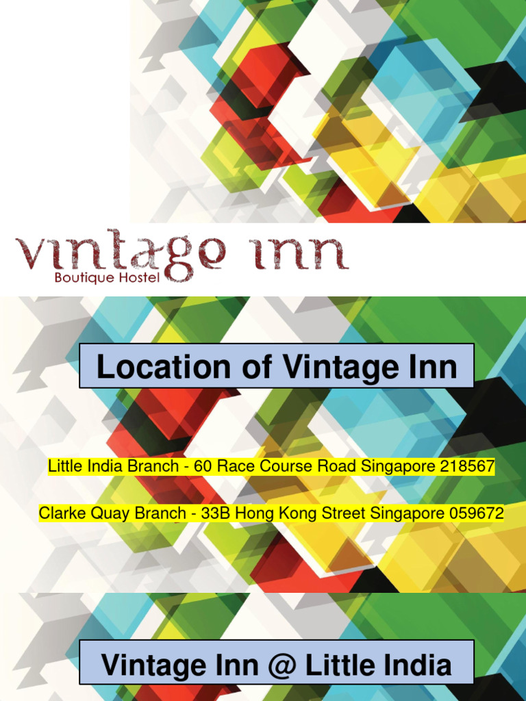 Location of Vintage Inn | PDF | Computers