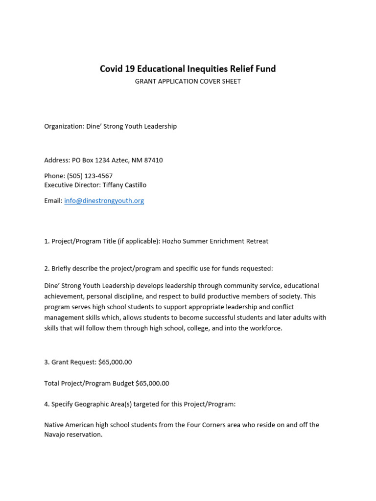 Proposal Project | PDF | Navajo Nation | Indian Reservation