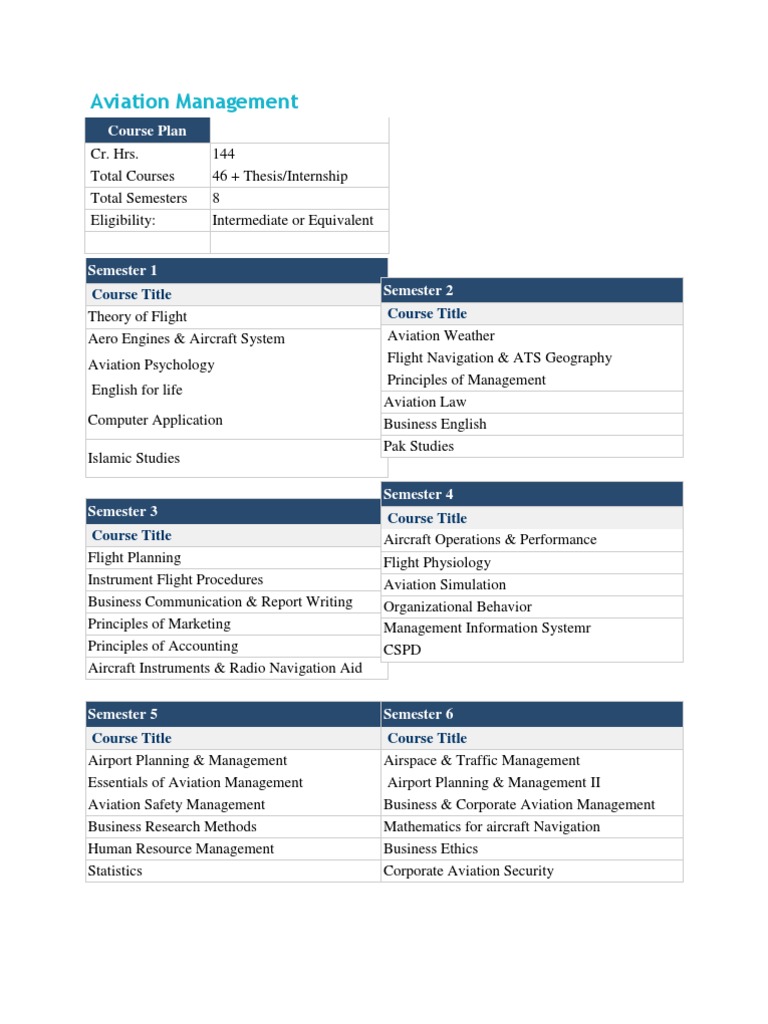 Aviation Management | PDF