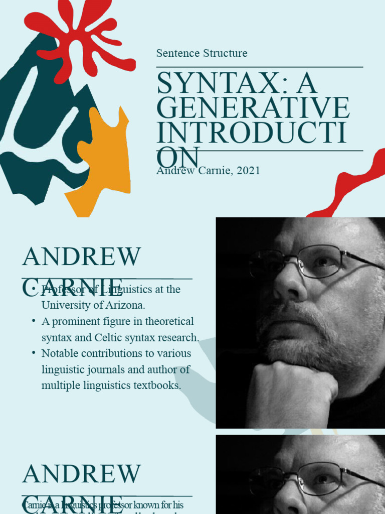 Syntax | PDF | Phrase | Syntax Syntax | PDF | Phrase | Syntax