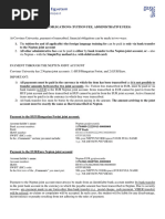 Convera Student Infosheet | PDF | Payments | Banks