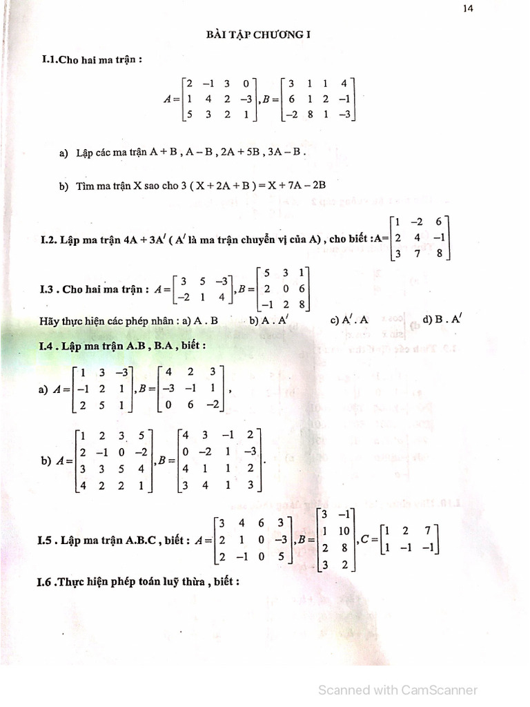 Bai Tap TUD Full | PDF