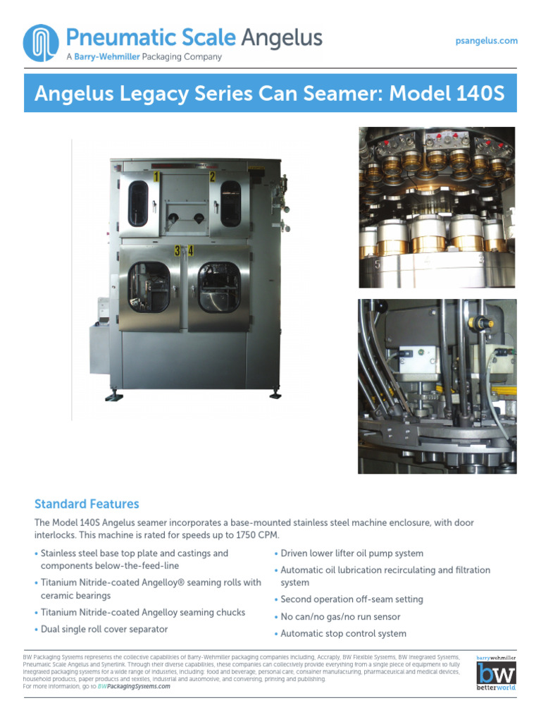 Angelus 140S | PDF