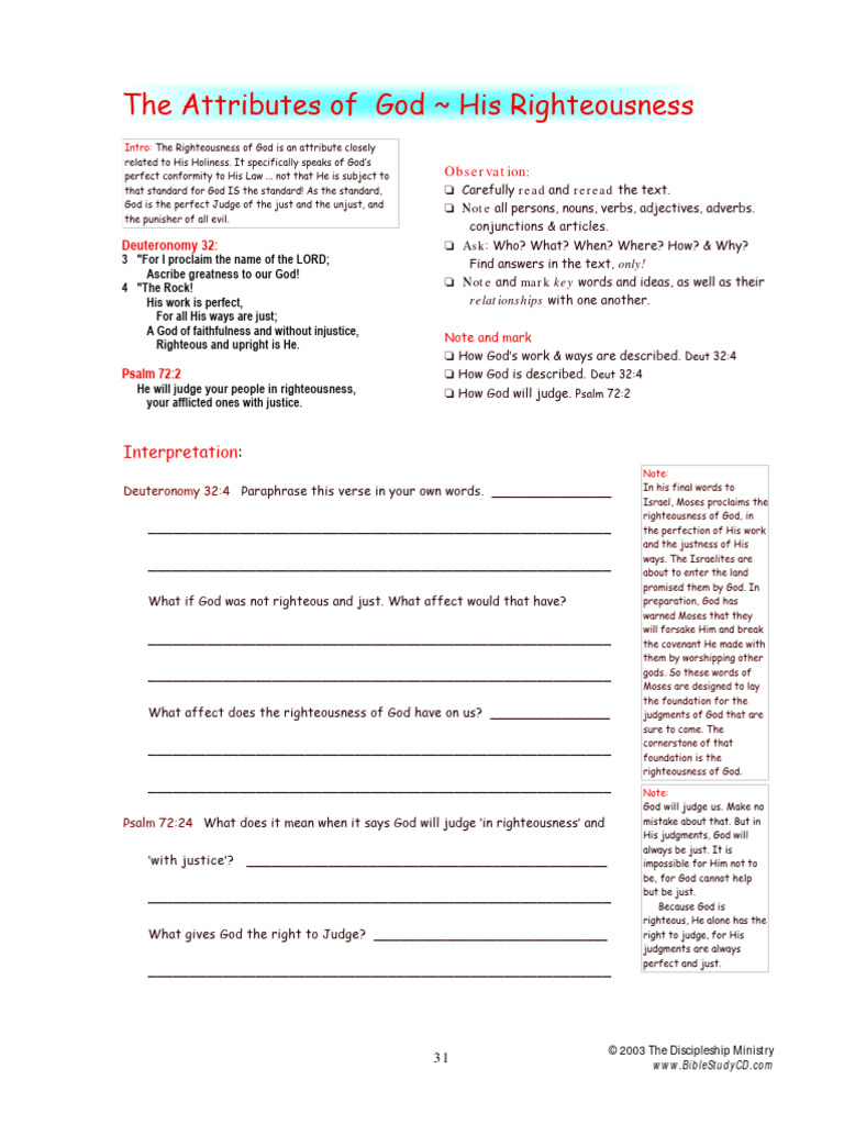 7 righteousness | PDF | Epistle To The Romans | Righteousness