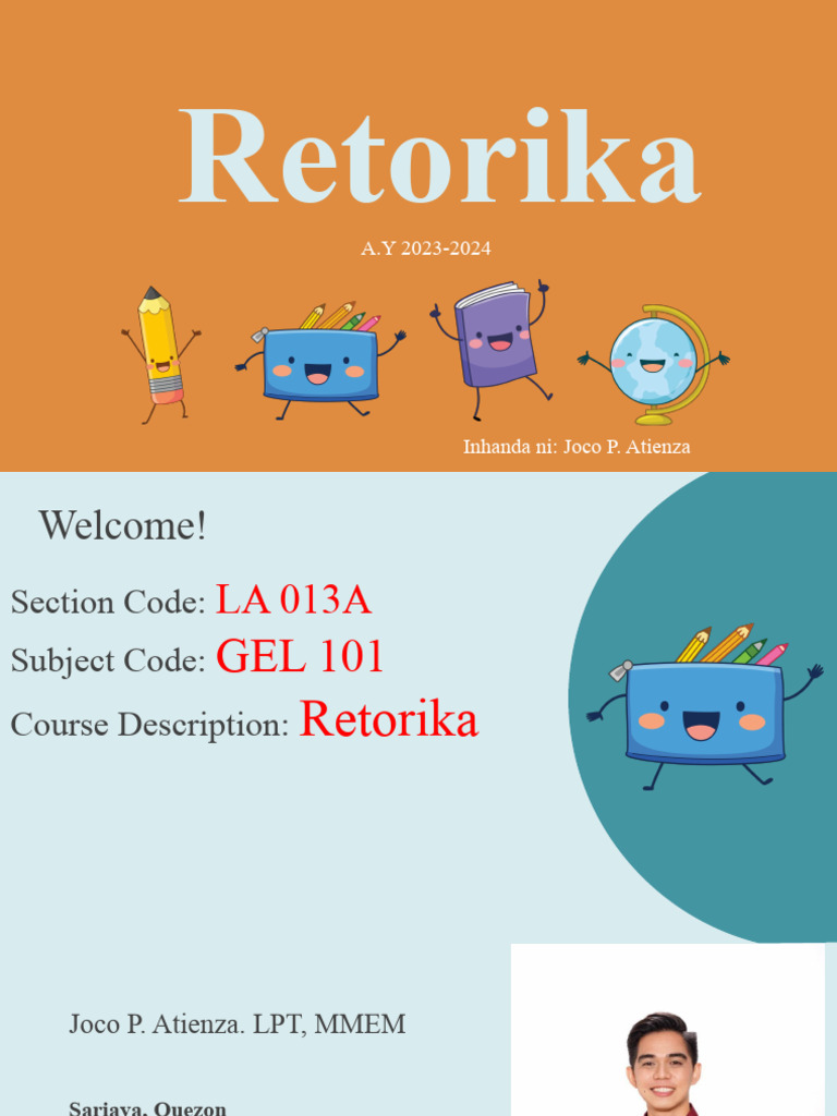 Retorika 1 2 | PDF