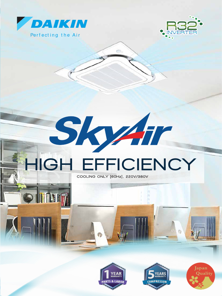 Daikin Split Unit Specifications Guide | PDF | Manufactured Goods ...