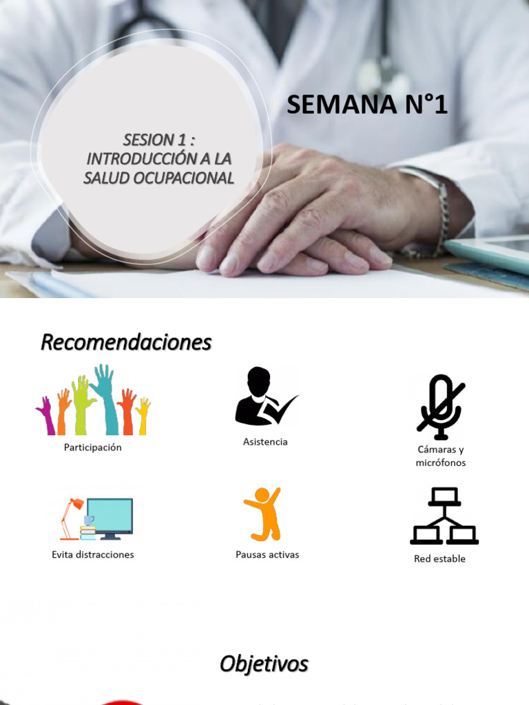 Ppt-Iso-S01-Introduccion A La Salud Ocupacional | PDF